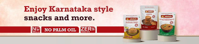 Adukale - The Taste of Sankethi Cuisine - Snacks, Instants, and More