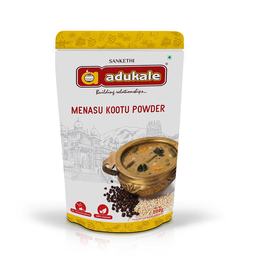 Adukale - The Taste of Sankethi Cuisine - Snacks, Instants, and More